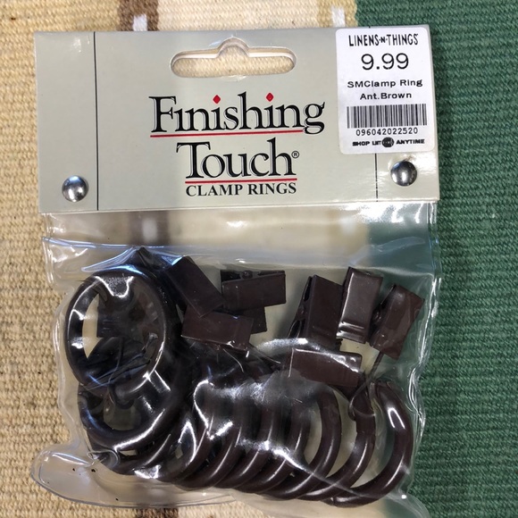 Accents | Curtain Clamp Rings | Poshmark